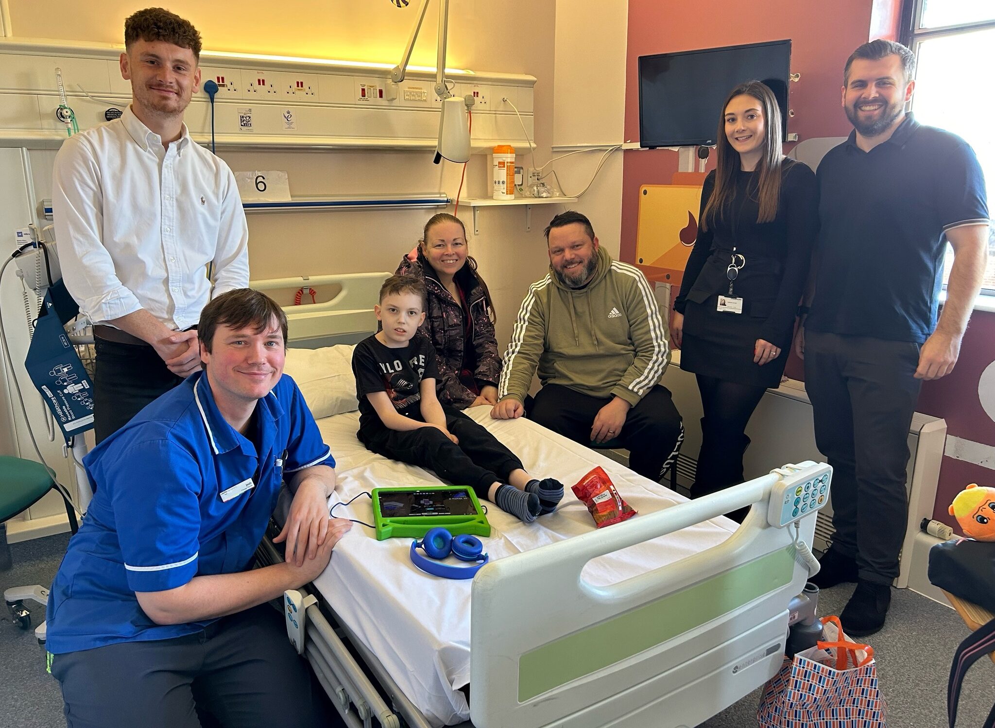 Inhealthcare visit Leeds Children's Hospital Oncology Virtual Ward