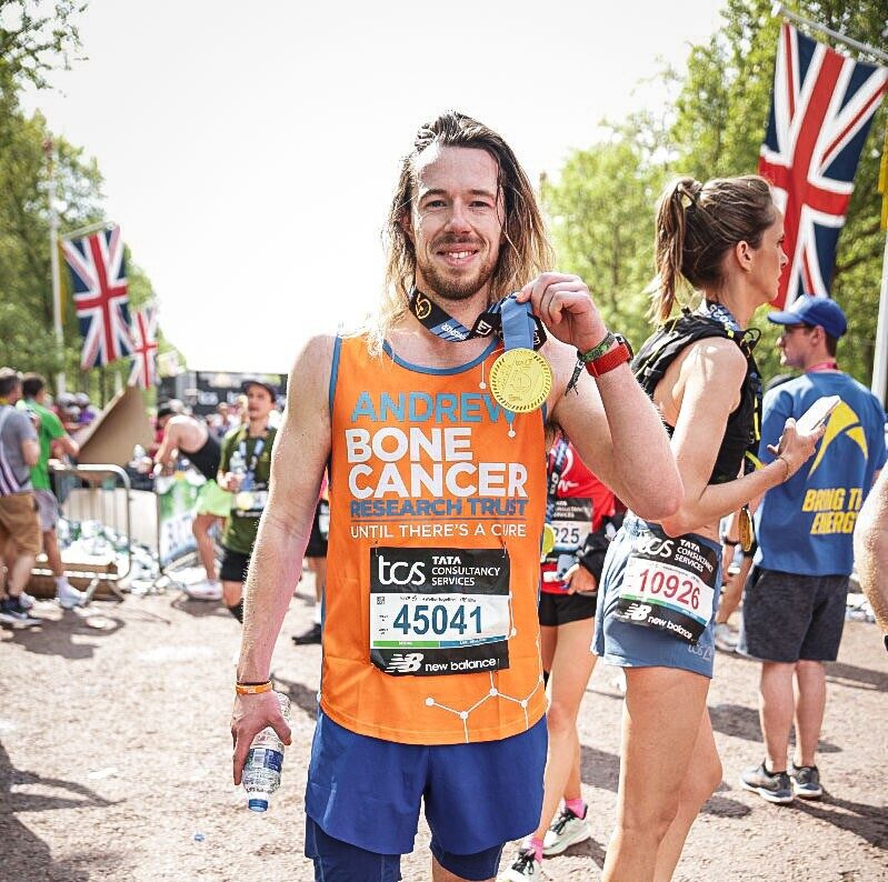 Andrew’s marathon journey for Frank's Fund - Inhealthcare